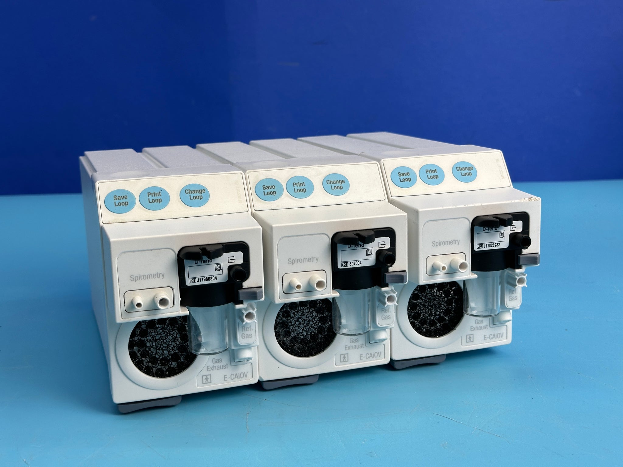 GE E-CAiOV-00 Gas Module Including Spirometry and D-fend Water Trap ...