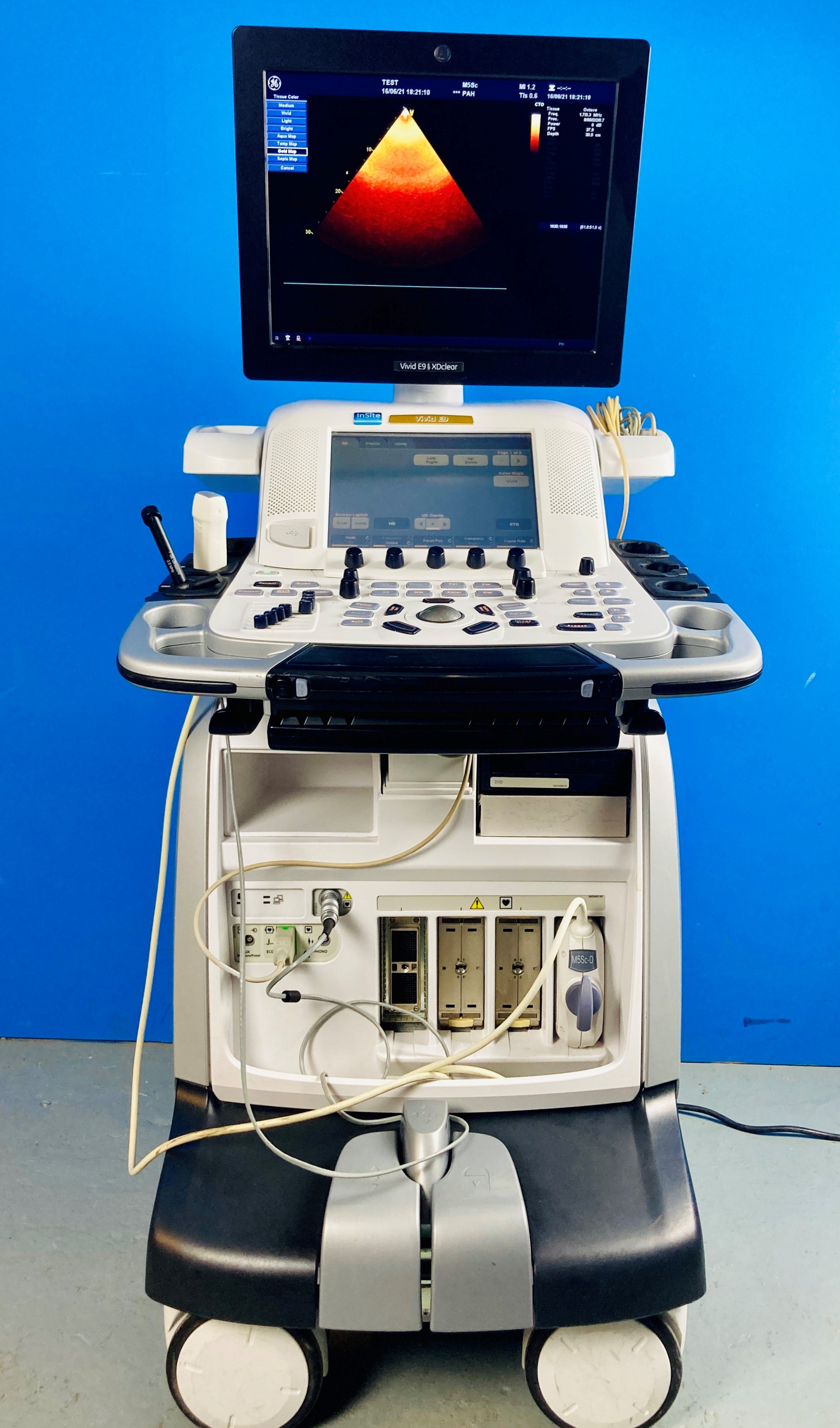 GE Vivid E9 With XD Clear Cardiac Ultrasound – MedGill Ltd
