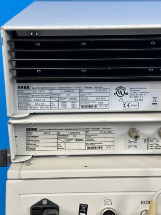 Erbe VIO 300D with APC2 Argon Plasma Coagulator on Cart Diathermy ...