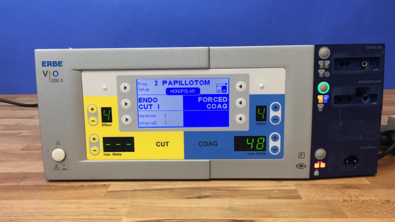 ERBE VIO 200S Electrosurgical Unit – MedGill Ltd