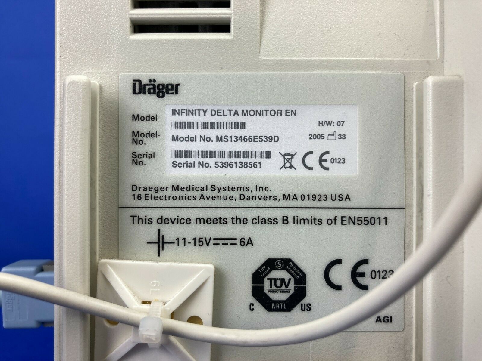 Drager Infinity Delta Patient monitor with Drager SCIO CO2 module – Med ...