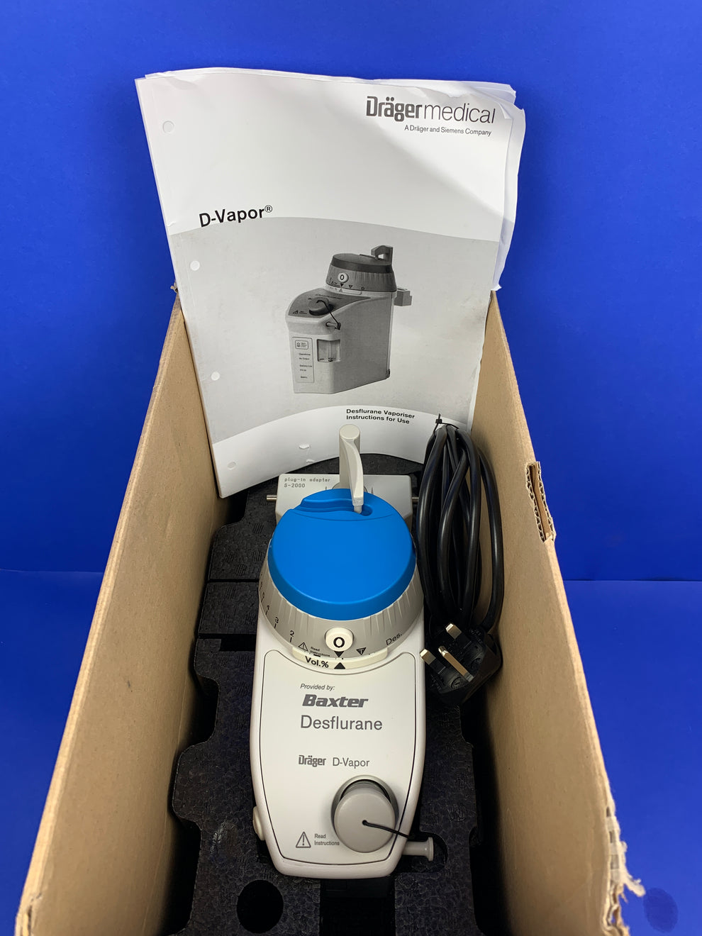 Draeger D-Vapor Desflurane Vaporizer – MedGill Ltd