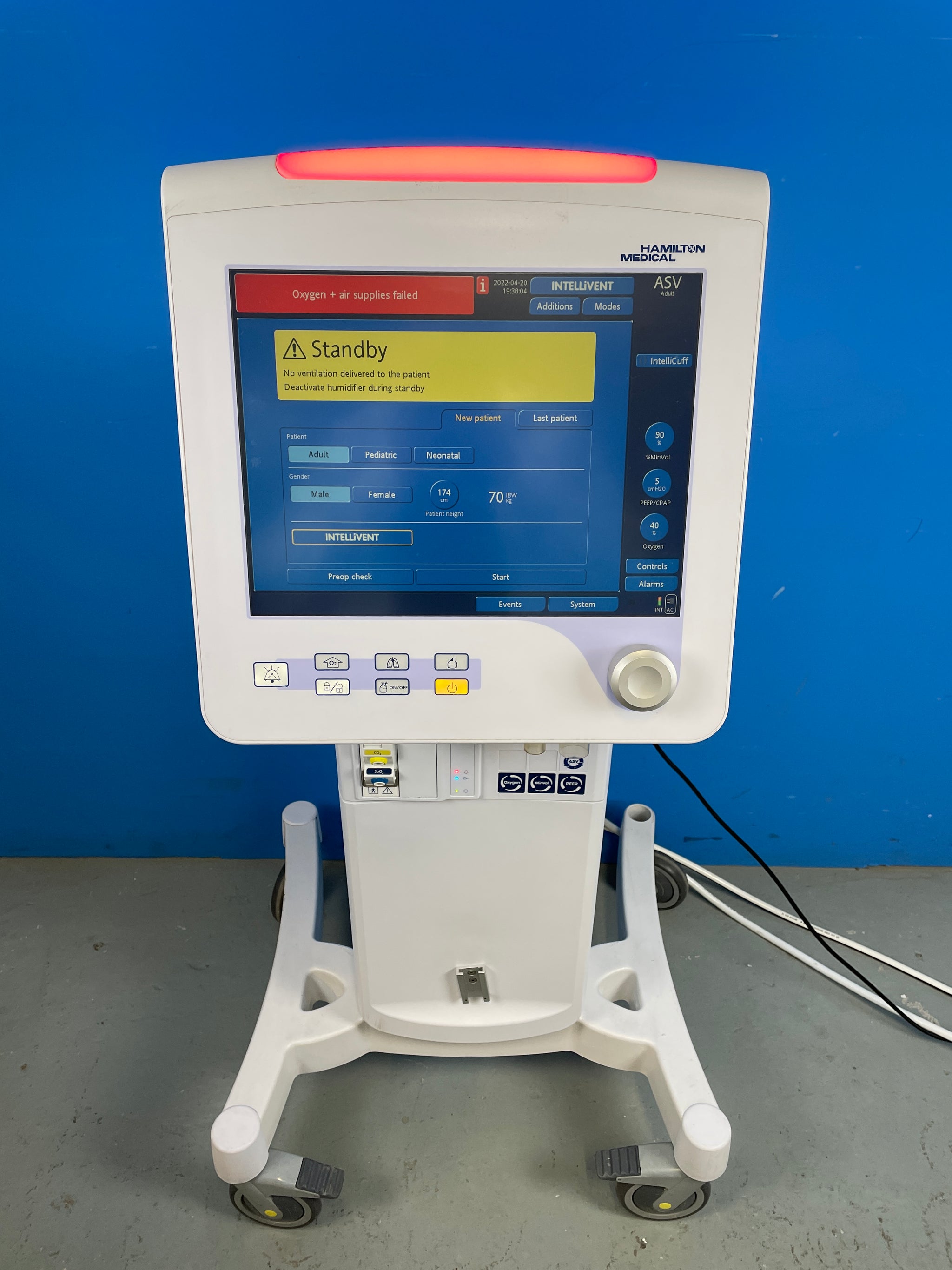 Hamilton Medical G5 ICU Ventilator – Med_Gill Ltd